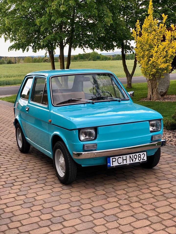 06.06.2022 - Czy wiecie, że pierwszy, zmontowany z włoskich części Polski Fiat 126p został ...